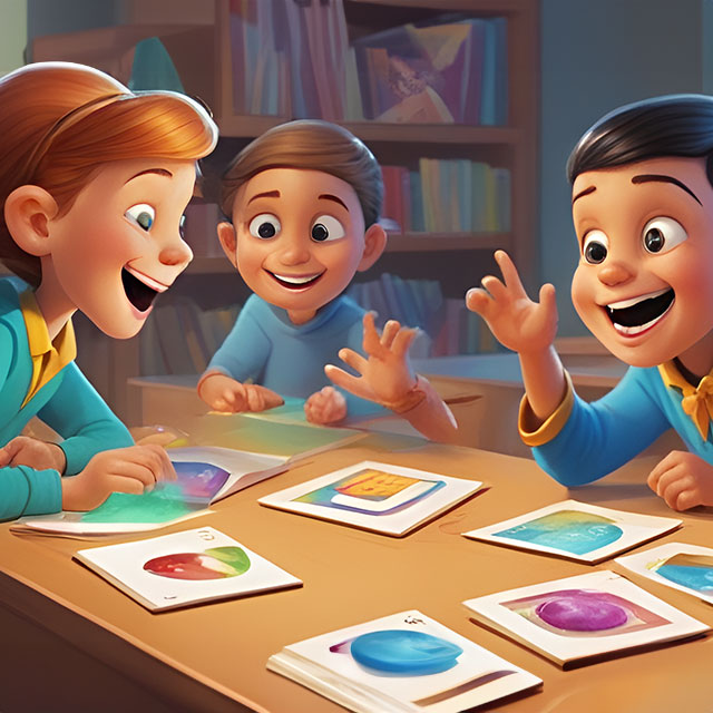 Creating flashcards and teaching materials with AI Image generators ...