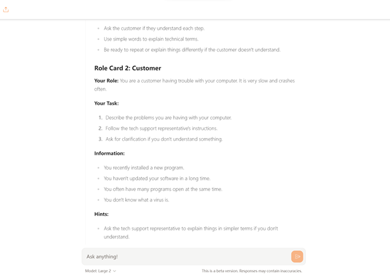 Using AI for English Roleplay Activities | Hong Kong TESOL